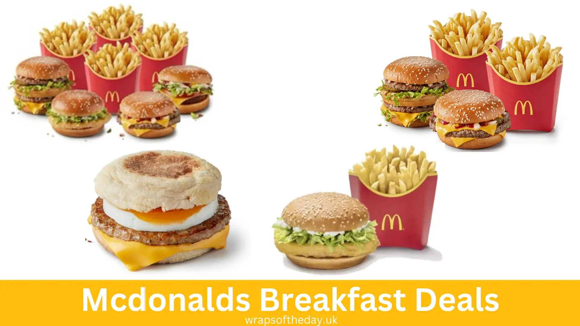 New Mcdonalds Breakfast Deals - UK 2025
