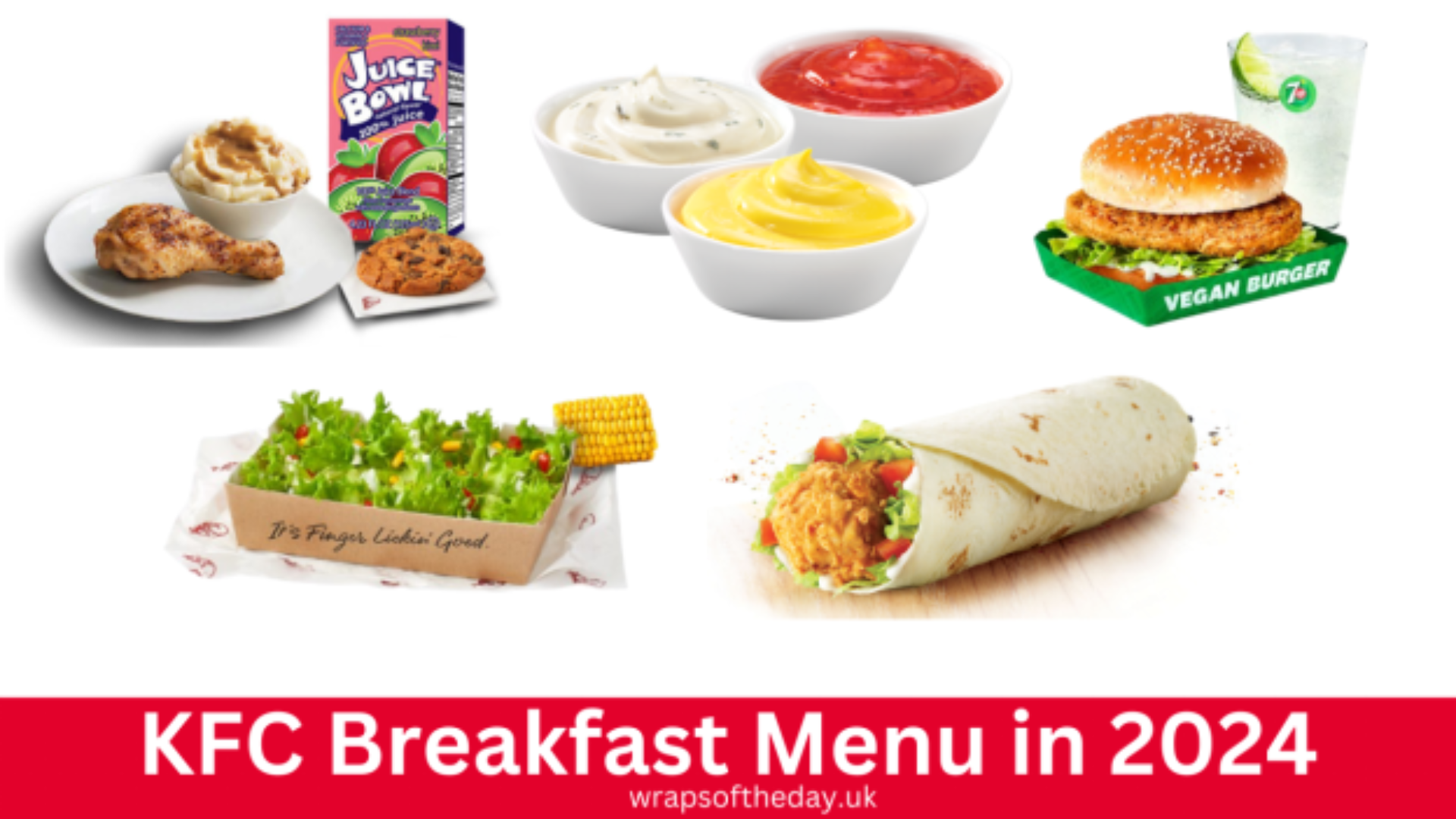 KFC Breakfast Menu – Calories & Prices in UK 2024